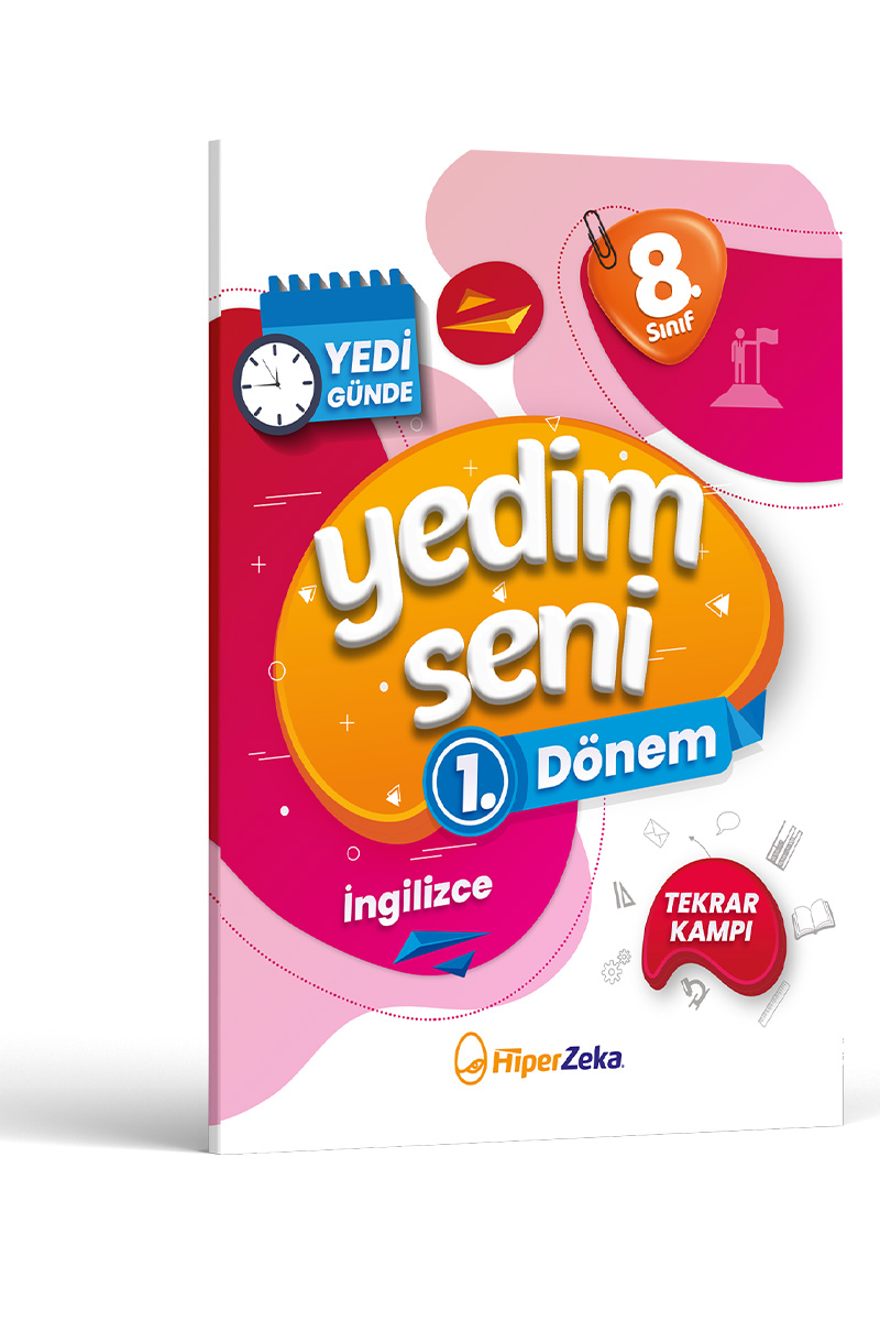 2026 8. Sınıf Yedim Seni Birinci Dönem Soru Bankası | İngilizce - Hiper Zeka | TYT-AYT, LGS ...